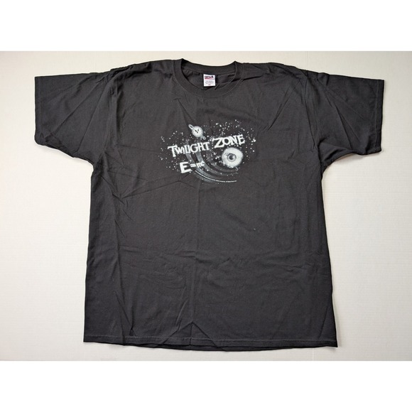 Anvil | Shirts | 208 Twilight Zone Shirt Mens 3xl Black Tv Show Logo ...